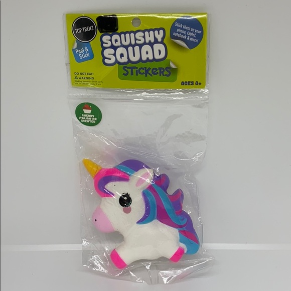 Squishy Squad | Party Supplies | New Squishy Squad Stickers Unicorn ...
